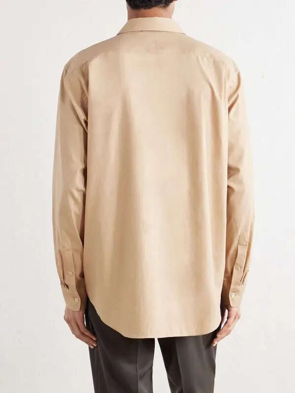Auralee Finx Cotton-twill Shirt