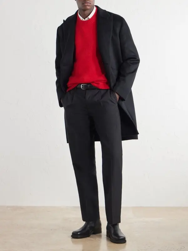 Mr P. Brushed Cashmere Sweater