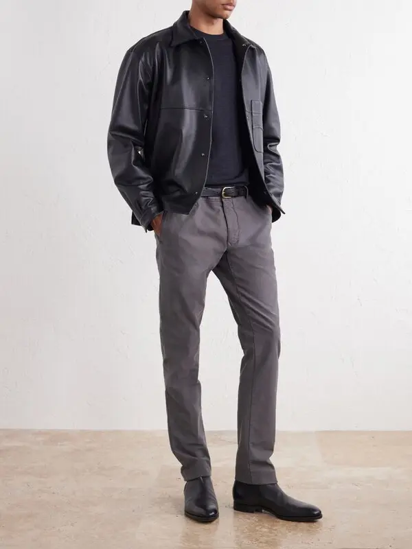 SLOWEAR Fine Knit Sweater - Gray