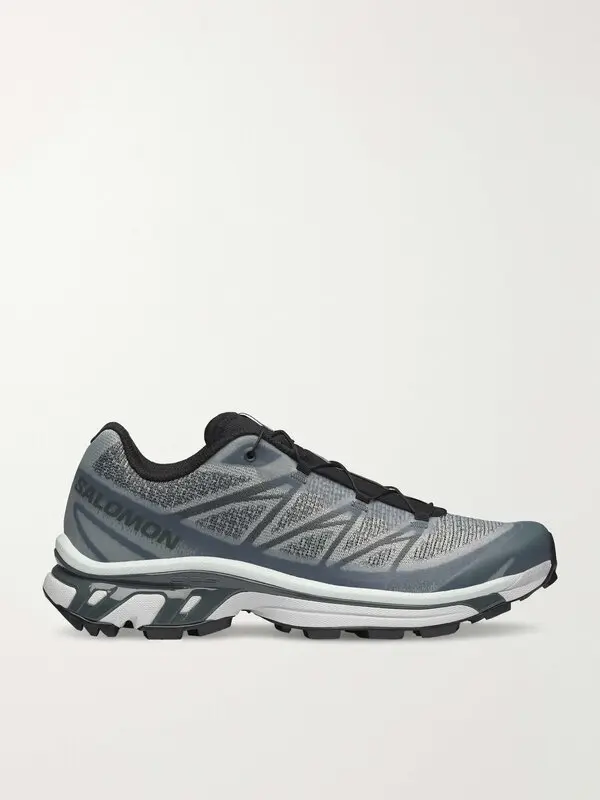 SALOMON Xt-6 Shadow Rubber-trimmed Mesh Sneakers