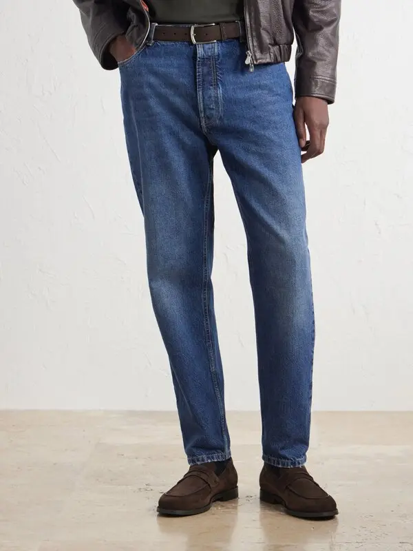 Zegna Suede Loafers - Brown
