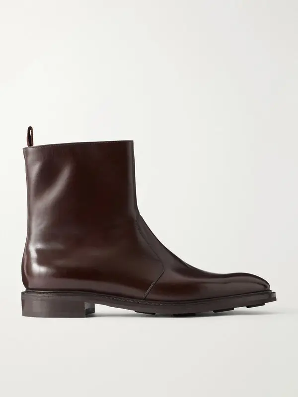 John Lobb Regi Leather Chelsea Boots - Brown