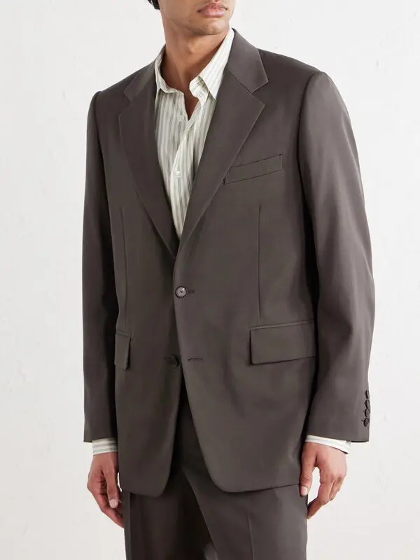 Auralee Wool-gabardine Blazer