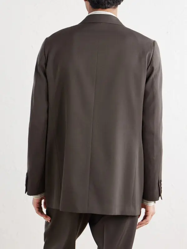 Auralee Wool-gabardine Blazer