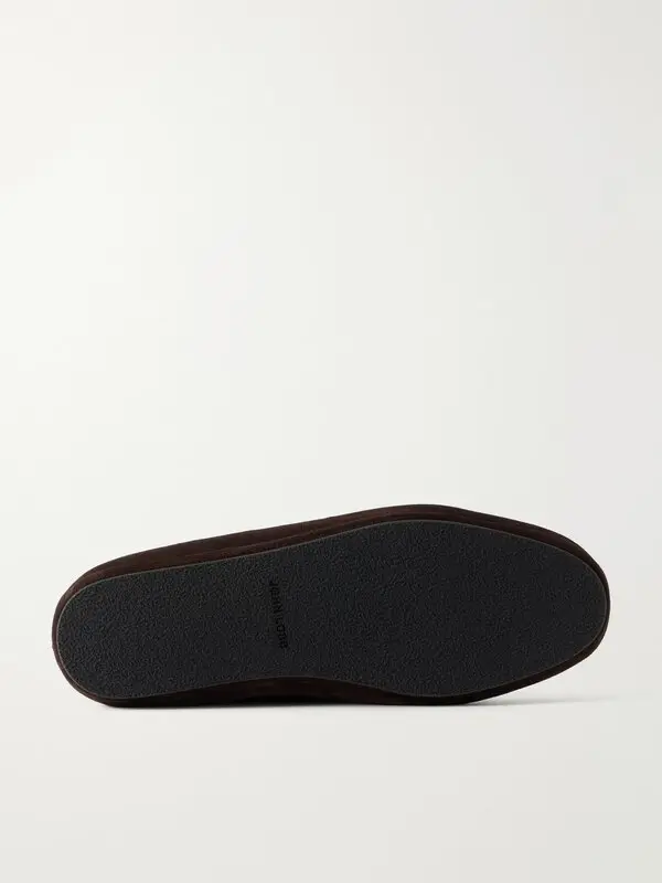 John Lobb Kingstone Suede Slippers
