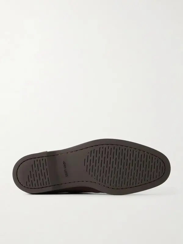 John Lobb Pace Nubuck Loafers