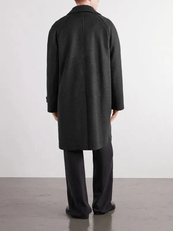 Herno Wool-blend Twill Coat