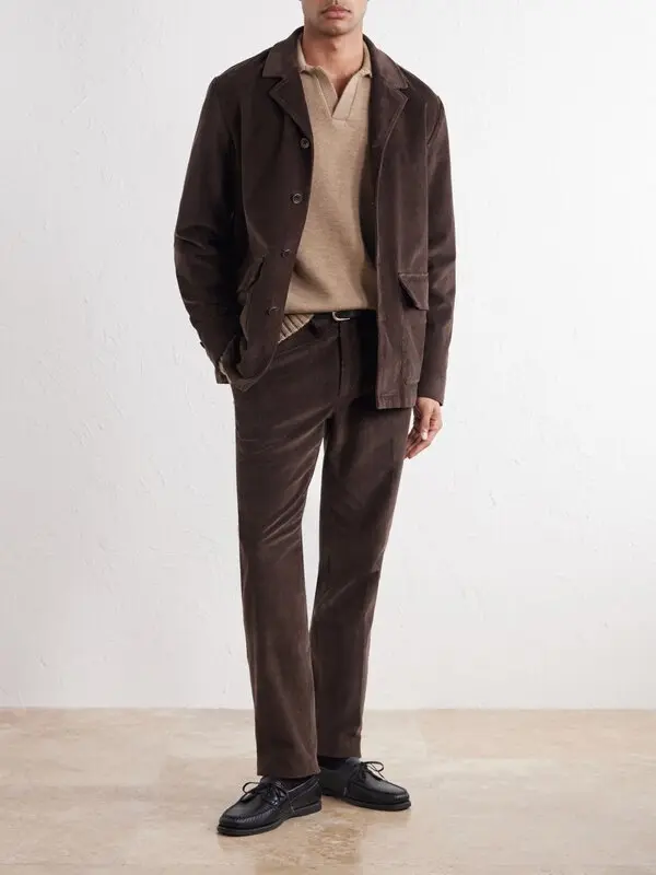SLOWEAR Incotex Stretch Corduroy Blouson Jacket