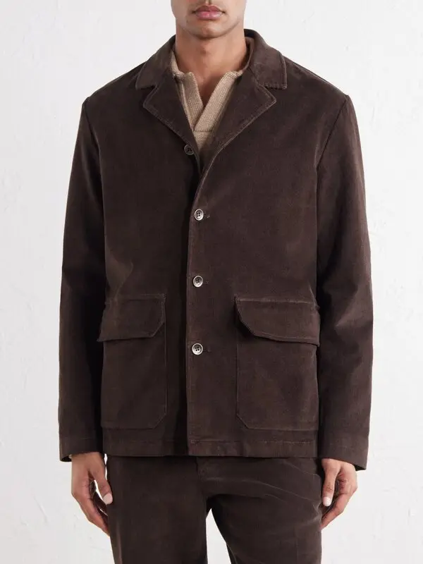 SLOWEAR Incotex Stretch Corduroy Blouson Jacket