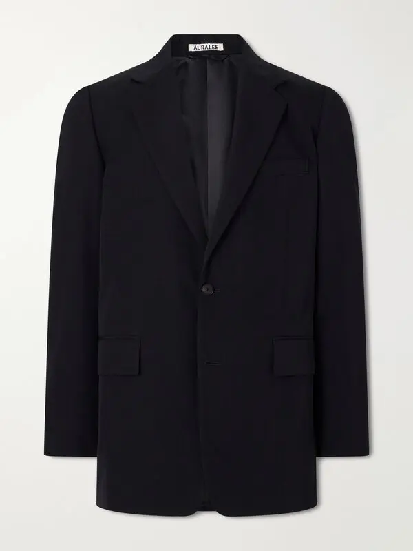 Auralee Wool-gabardine Blazer