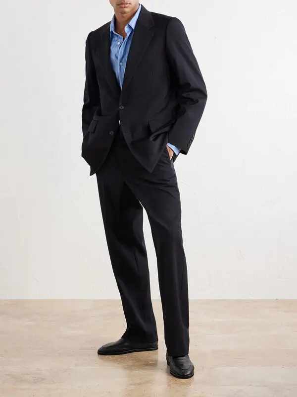 Auralee Wool-gabardine Blazer