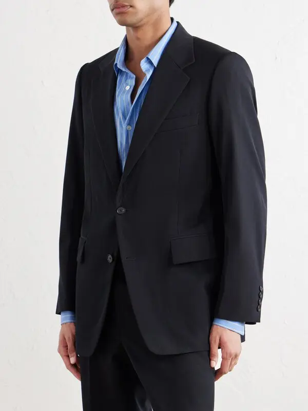 Auralee Wool-gabardine Blazer