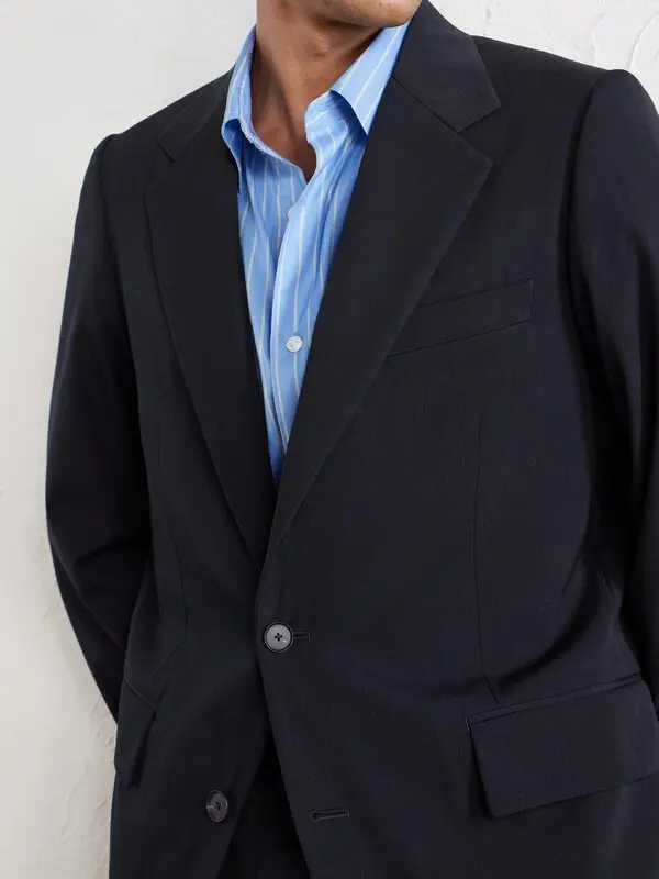 Auralee Wool-gabardine Blazer