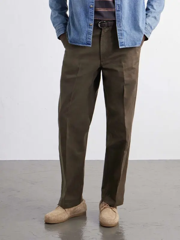 VINNY'S Boatman Suede Boat Shoes