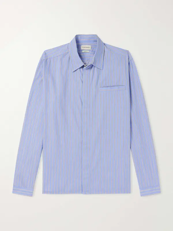 Oliver Peoples Mulvey Striped Cotton Shirt