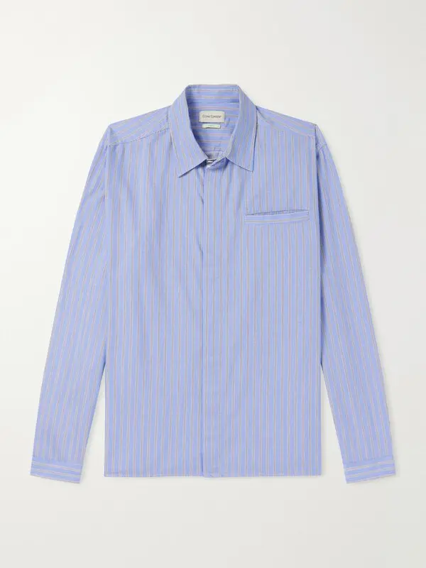 Oliver Peoples Mulvey Striped Cotton Shirt