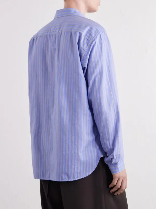 Oliver Peoples Mulvey Striped Cotton Shirt