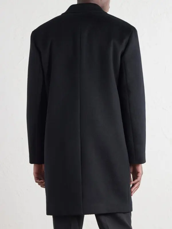 Mr P. Double-breasted Cashmere Coat