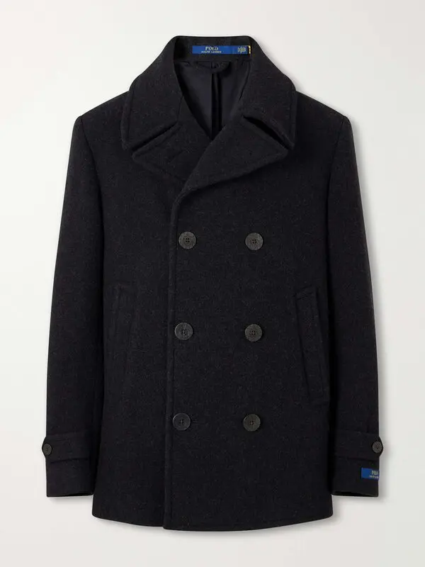 Polo Ralph Lauren Double-breasted Wool-blend Coat