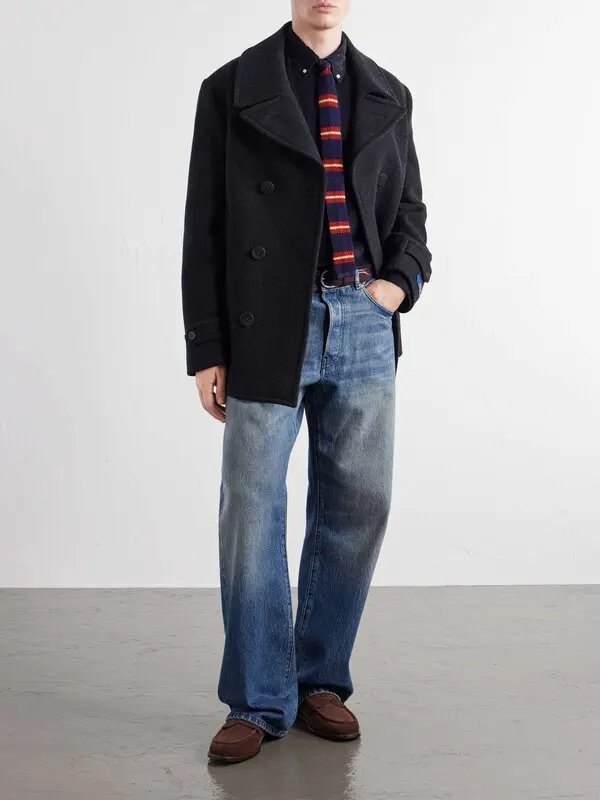 Polo Ralph Lauren Double-breasted Wool-blend Coat