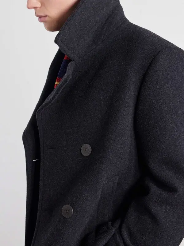 Polo Ralph Lauren Double-breasted Wool-blend Coat