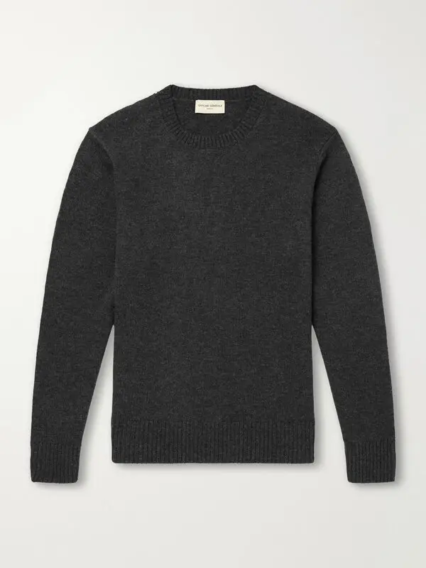 Officine Générale Merino Wool And Cashmere-blend Sweater