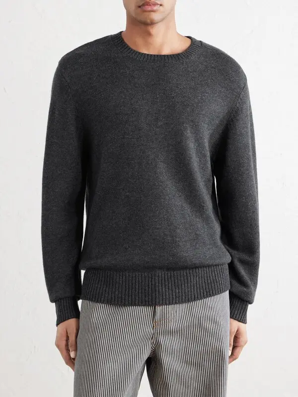 Officine Générale Merino Wool And Cashmere-blend Sweater