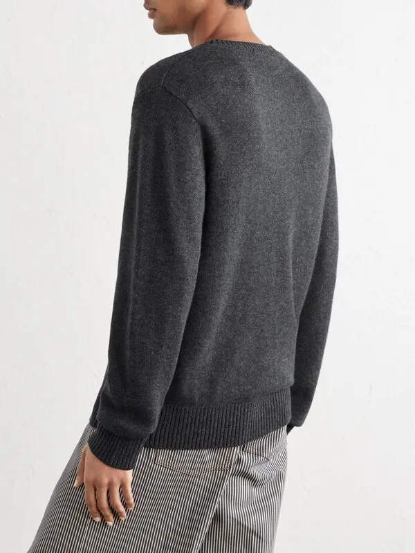 Officine Générale Merino Wool And Cashmere-blend Sweater