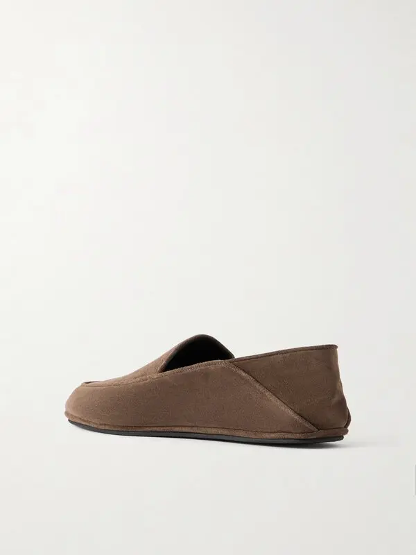 John Lobb Kingston Ii Suede Loafers - Brown