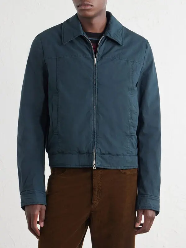 Dries Van Noten Cotton-blend Blouson Jacket