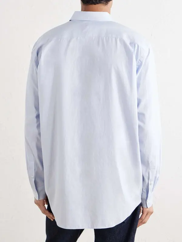 Auralee Finx Cotton-twill Shirt