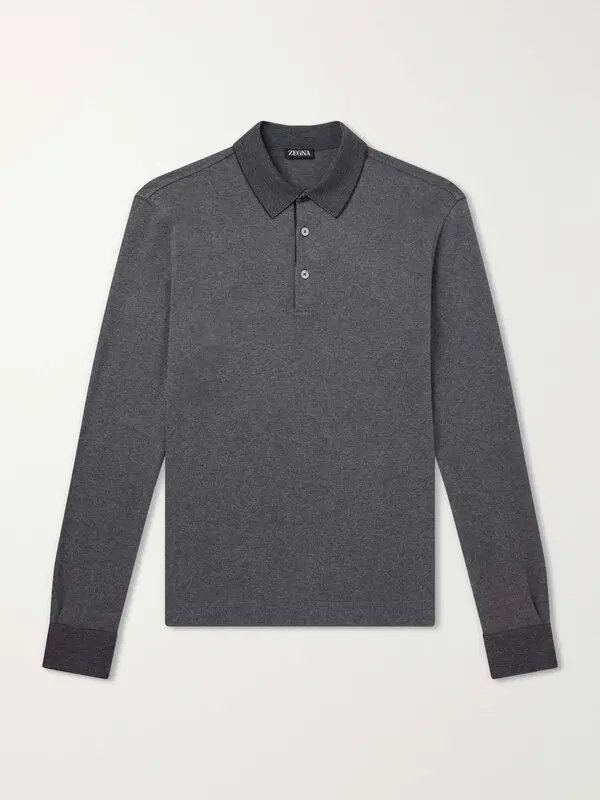 Zegna Cotton Polo Shirt
