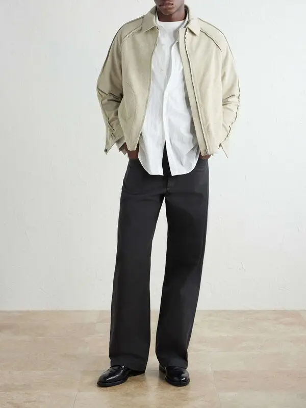 ADON Reverse Suede Blouson Jacket