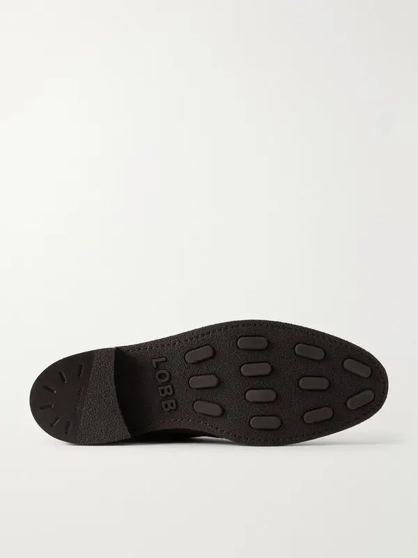 John Lobb Alder Suede Lace-up Boots