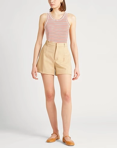 Brunello Cucinelli Striped Sleeveless Top