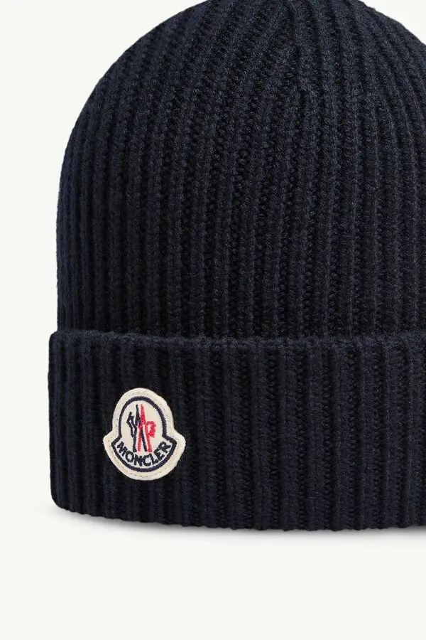 Moncler Wool Cashmere Beanie