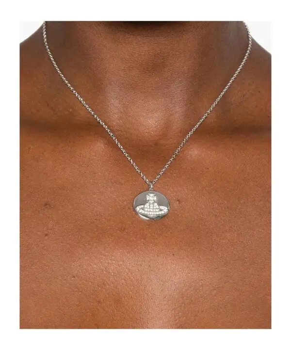 VIVIENNE WESTWOOD Rosabelle Orb-plaque Disc Necklace