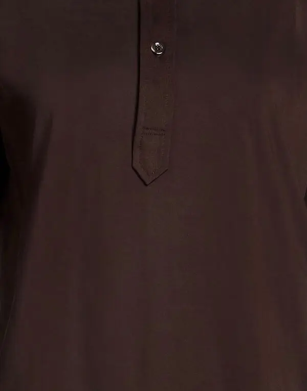 MAISON MARGIELA Solid-color Stretch Short-sleeve Top