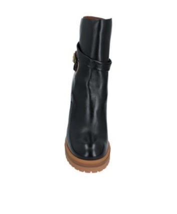 Chloé Buckle Round-toe Ankle Boots