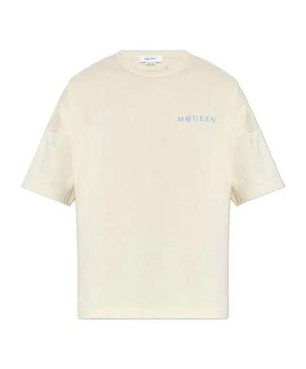 Alexander McQueen Logo Print T-shirt