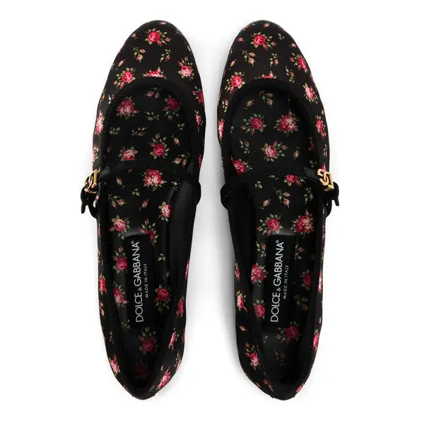 Dolce & Gabbana Light And Wrinkled Flat Shoes