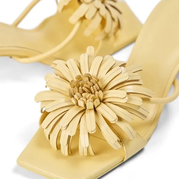Cult Gaia Simple Low-heeled Sandals