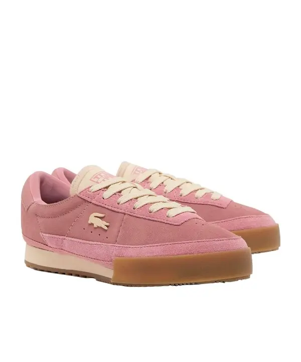 Lacoste Suede Low-top Trainers - Pink