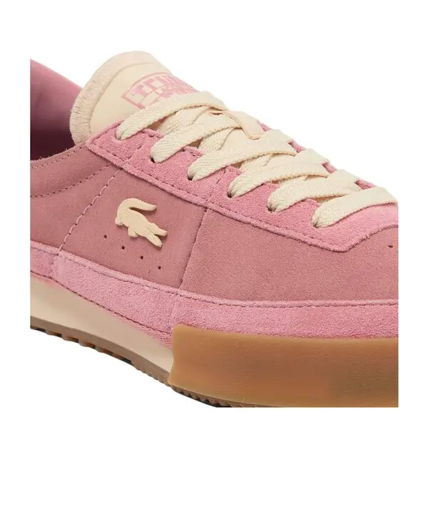 Lacoste Suede Low-top Trainers - Pink