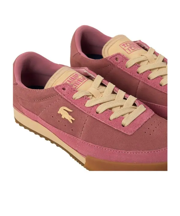 Lacoste Suede Low-top Trainers - Pink