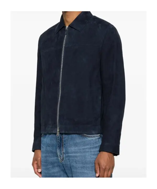 Zegna Long-sleeved Zip-up Jacket