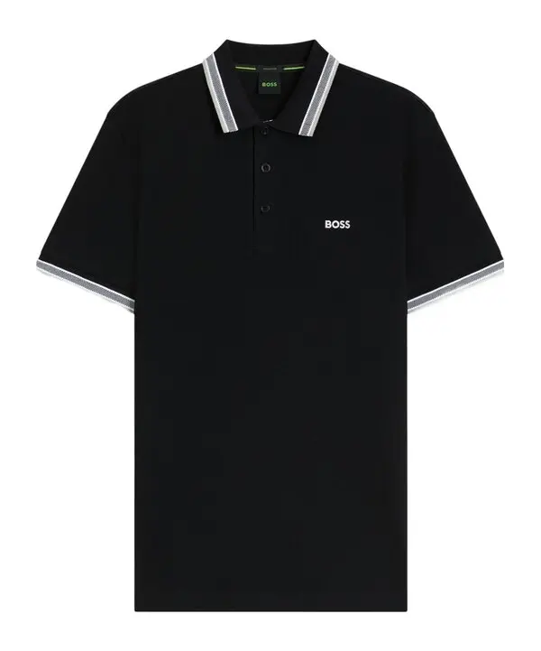 Hugo Boss Shortsleeve Polo Shirt - Black