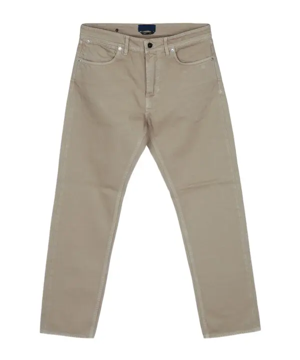 Stone Island Logo Patch Straight-leg Jeans