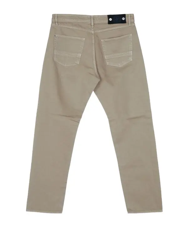 Stone Island Logo Patch Straight-leg Jeans