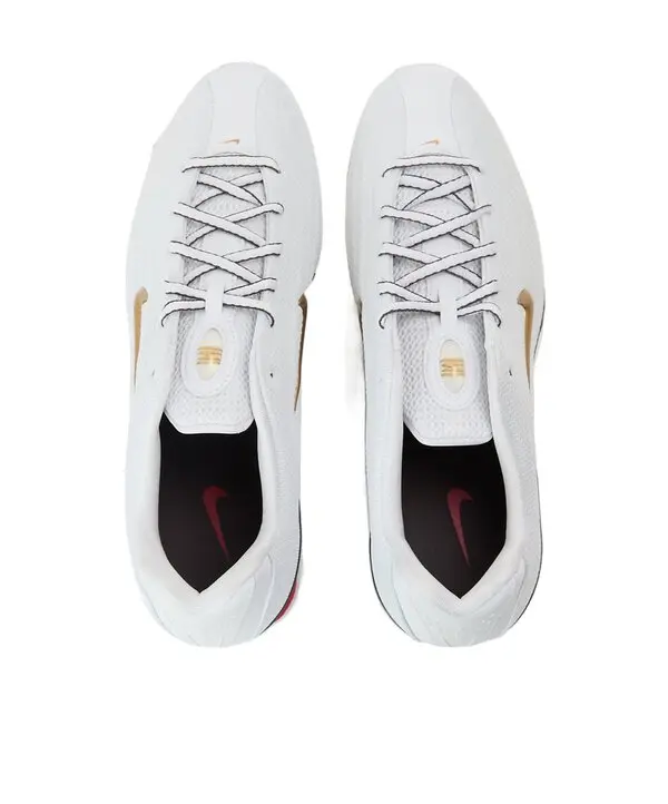 Nike Lace Up Sneakers With Metallic Detailing